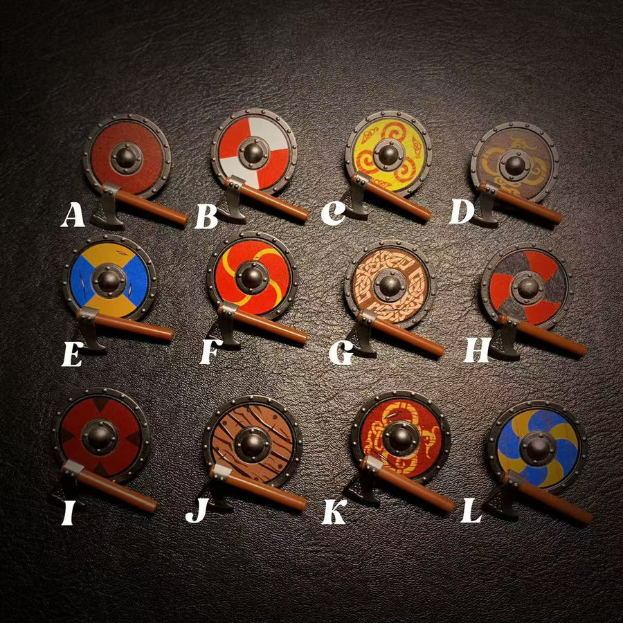 Viking shield 维京盾 – Forgebrick
