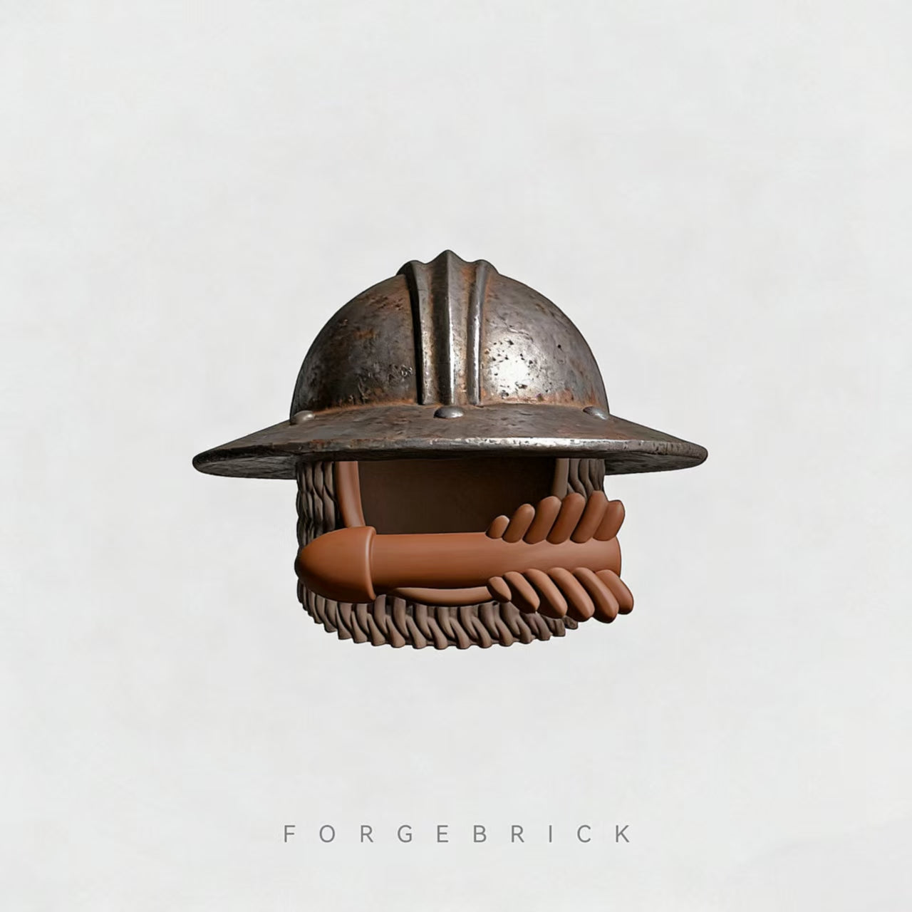 Kettle Helmet A（Reloading）锅盔-弩手填装形态 – Forgebrick