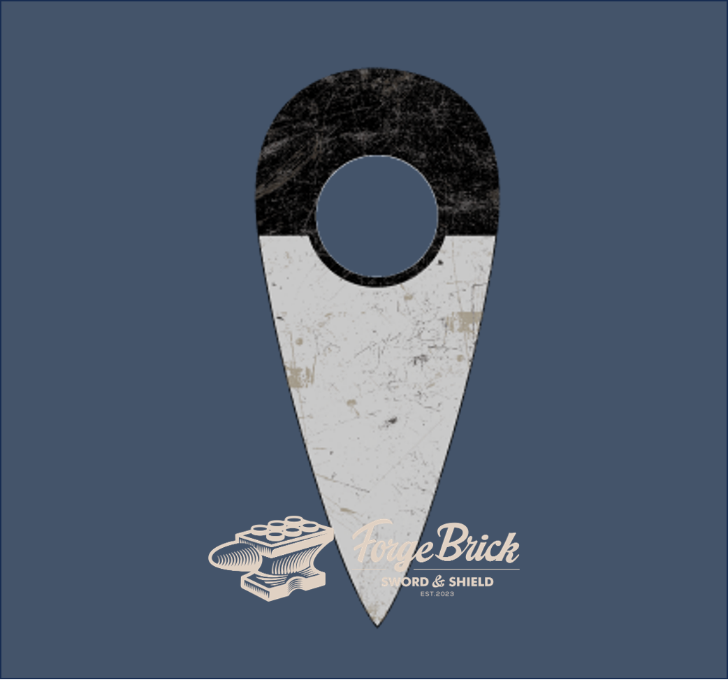 Kite Shield（Stud） – Forgebrick